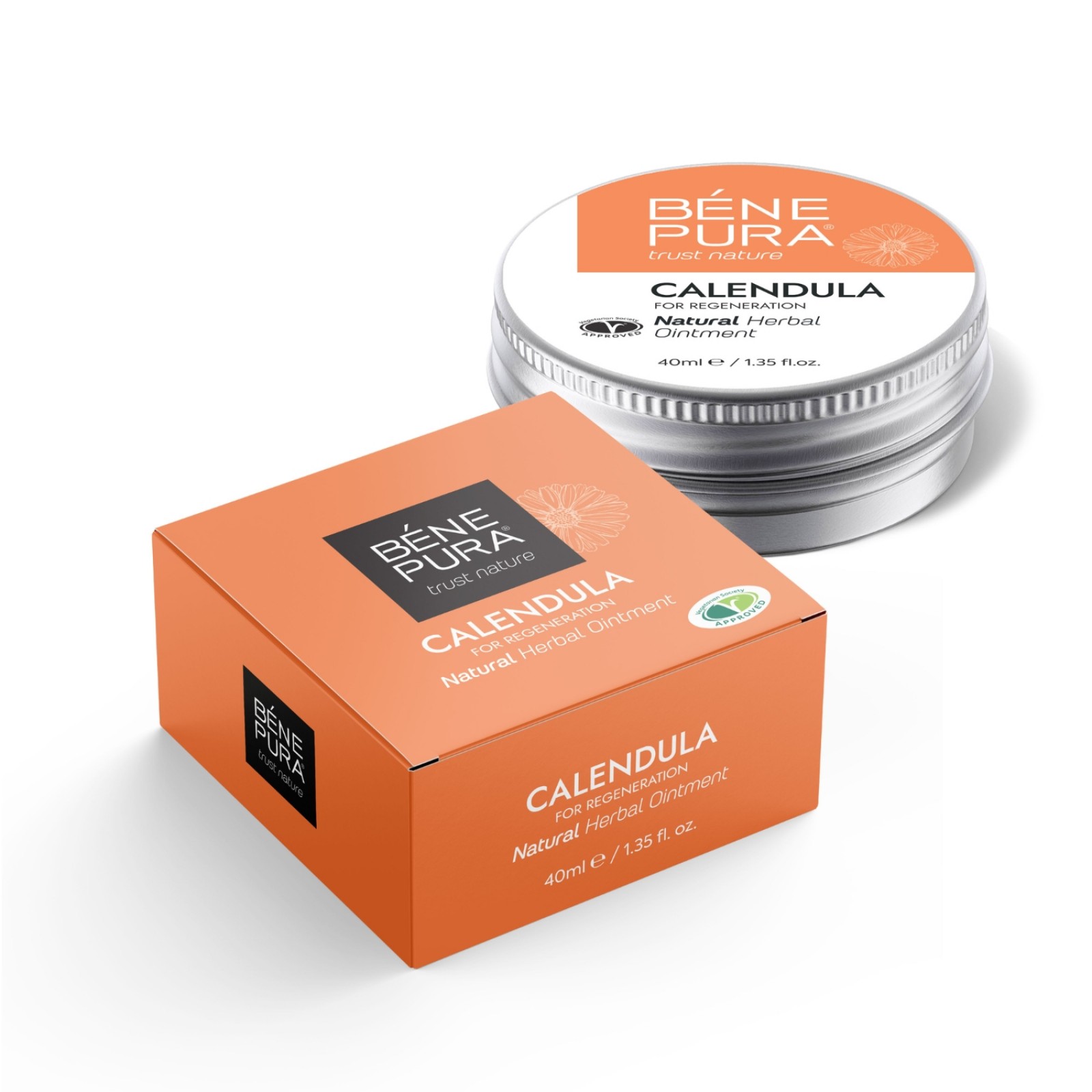 ᐉ Pommade au Calendula pour Plaies, Brûlures et Cicatrices 40ml ...